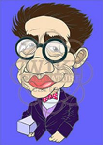 Erwin Schrodinger - wikicaricature.com